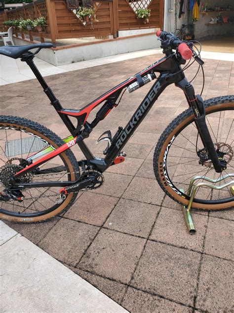 ROCKRIDER 29 Full Suspension Carbon Mountain Bike XC 900 S Used In LG Buycycle Ireland
