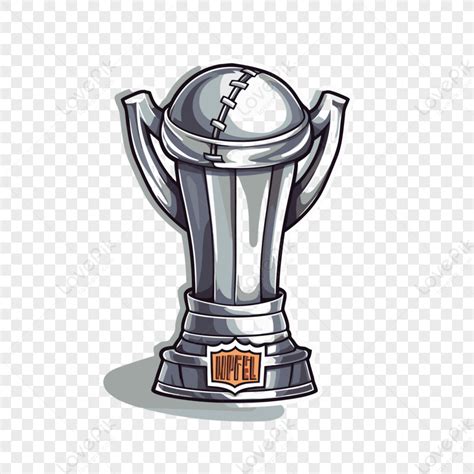 회색 배경 클립 아트에 축구 만화 리그 트로피 벡터 상표 Png 일러스트 무료 다운로드 Lovepik