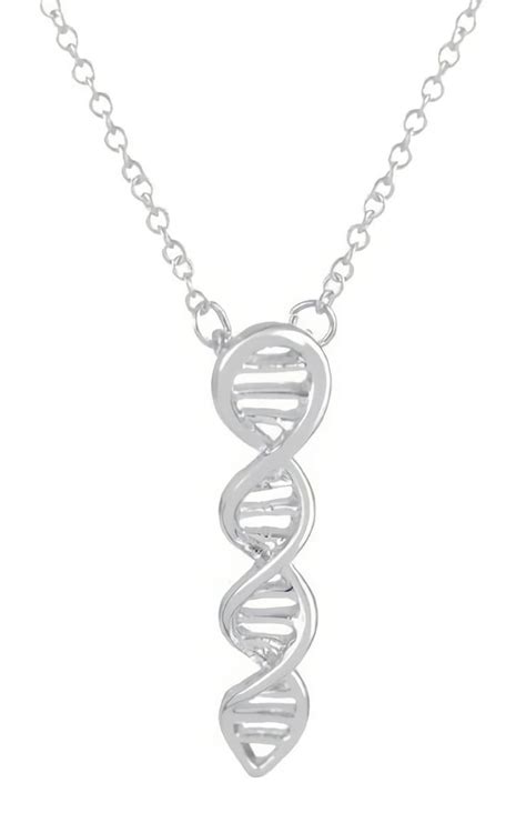 Dna Molecule Necklace And Pendant Science And Technology