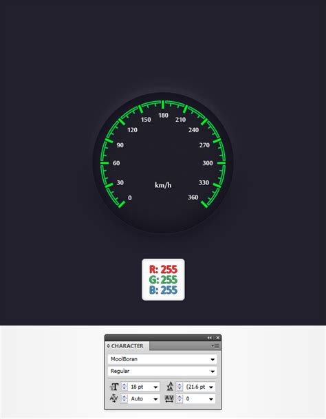 Create A Simple Speedometer Illustration In Adobe Illustrator