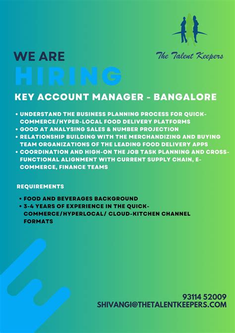 Nitika Kataria On Linkedin Urgenthiring Ttk Fmcg Beverage Bangalore