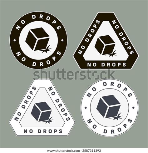 Do Not Drop Fragile Items Packaging Stock Vector Royalty Free