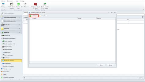 Production Capacity In Wms Weaver Optimize Processes