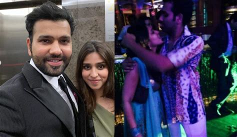 Rohit Sharma And Ritika Sajdeh Share 7 Pics With Each Other On Their