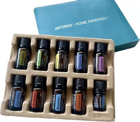Kit Esenciales Del Hogar Doterra 10 Ae De 15ml Cu Regalo Cuotas