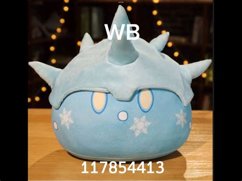 Plushiesanime 1pc 35 45cm Genshin Impact Plush Slime Pillow Toys