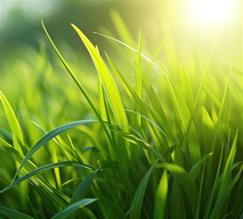 Ai Generated Natural Sun Rays Sun Light Moving Grass 39269914 Stock