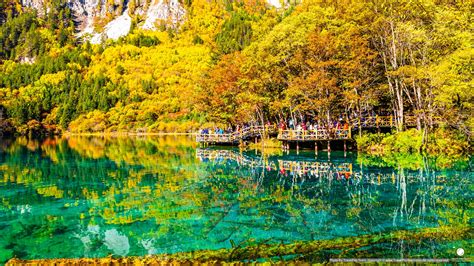 จิ่วจ้ายโกว 九寨沟 Jiuzhaigou เที่ยวได้ทุกฤดู Bangkok