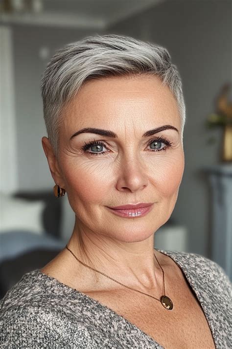 50 Haircut And Hairstyles For Women Over 50 Sleek Layered Bob