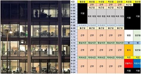 비혼 장려 정책이냐주 69시간 기절 근무표에 부글부글 Snsfeed 제휴콘텐츠 제공 실시간 핫이슈