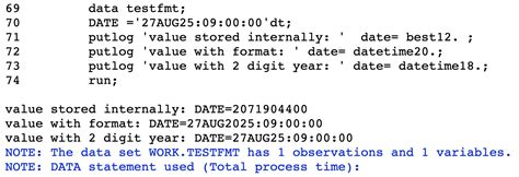 Date Format Sas Support Communities