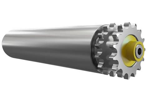 23 Mm Stainless Steel Fixed Drive Conveyor Rollers Ms Roller Length