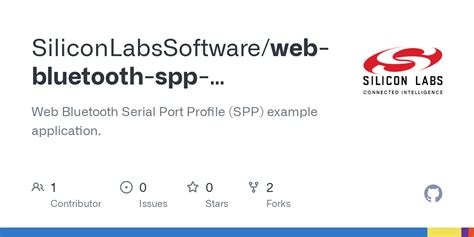 Github Siliconlabssoftwareweb Bluetooth Spp Application Web