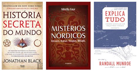 Histórias Mistérios E Revelações Da Ciência 7 Livros Que Todo Curioso