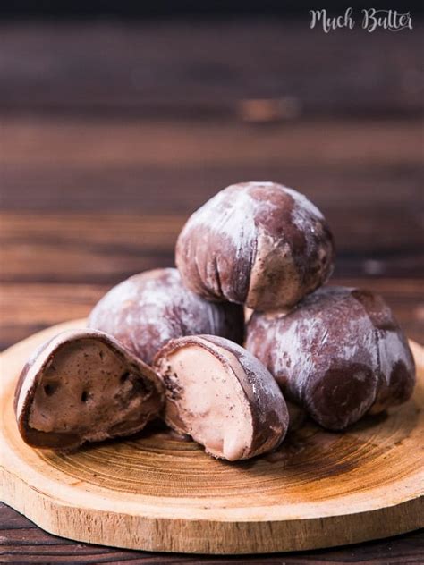 Chocolate Mochi Ice Cream Much Butter