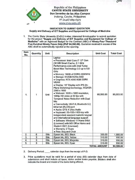 Ict Supplies And Equipment Pdf