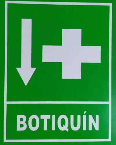 Letrero Señalamiento Botiquin Negocio Industria Meses Sin Interés