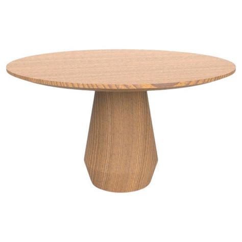 Contemporary Modern Charlotte Dining Table In Walnut By Collector For Sale At 1stdibs