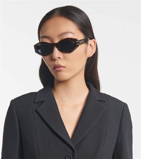 Dior Signature B 1 U Sunglasses In Brown Dior Eyewear Mytheresa