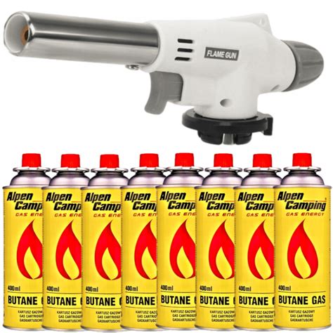 PALNIK GAZOWY KARTUSZ CERAMICZNY LUTLAMPA 8x GAZ Alpen Camping