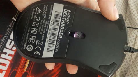 Mouse Razer Deathadder 2000 Dpi Youtube