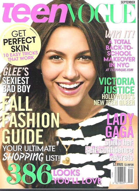 Victoria Justice Teen Vogue Photoshoot