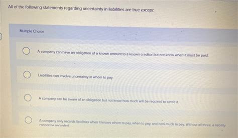 All Of The Following Statements Regarding The Double Entry System Are