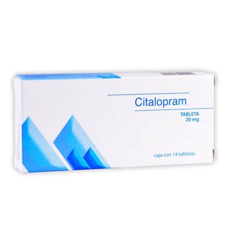 Comprar Citalopram Medix 14 Tabletas 20mg Prixz