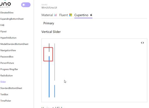 Gallery Skiagtk Cupertino Slider And Progressbar Missing Shadow For Slider Indicator And