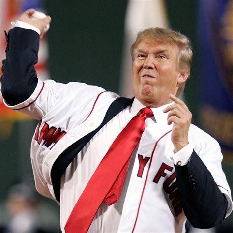 President Throwing Out First Pitch