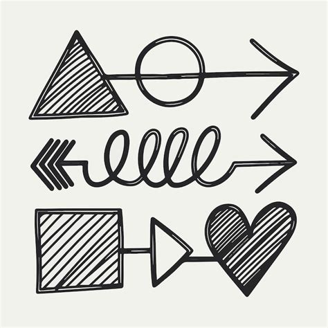 Drawn Cute Arrows Images Free Download On Freepik