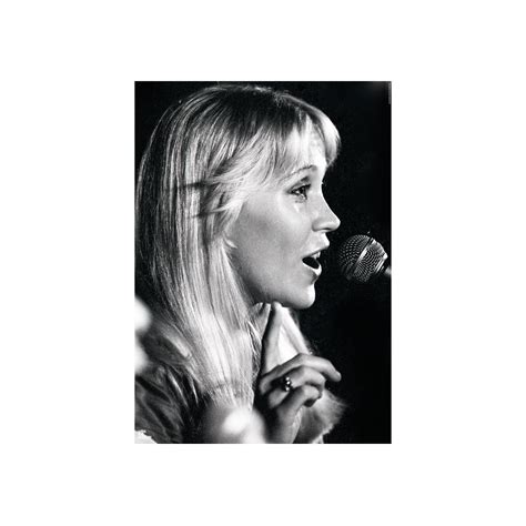 Ikonisk Agnetha Affisch Shop Abba The Museum