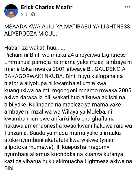 Erick Charles Msafiri On Linkedin Habari Za Wakati Huu Nikiwa Katika