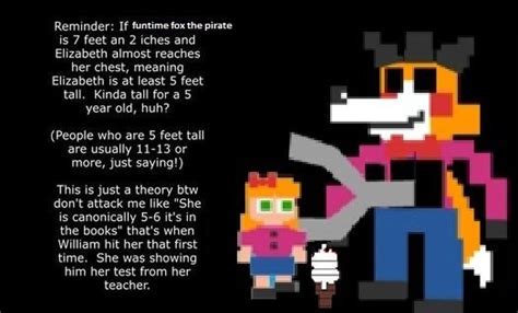 Funtime Fox The Pirate Elizabeth Afton Fnaf Sister Location Scott