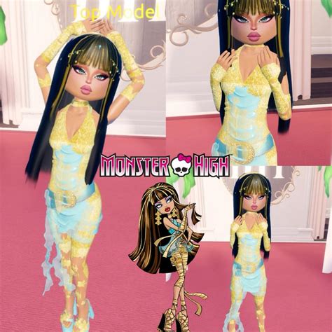 Dress To Impress Monster High Cleo De Nile Outfit Insp In 2024 Dress