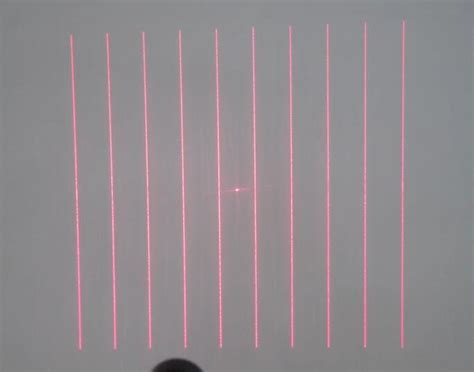 650nm100mw 10 parallel line laser module multi line parallel laser
