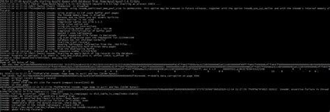 Mysql无法启动，日志里面提升非正常关闭。 墨天轮问答