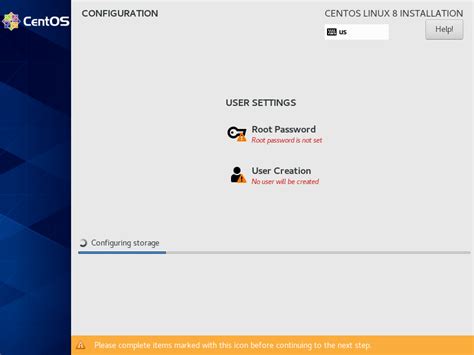 การตดตง CentOS Linux 8 Nelisys