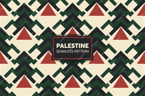 Premium Vector Palestine Seamless Pattern