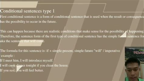 English Assignments Group18 If 10 Conditional Sentencesif Clause By