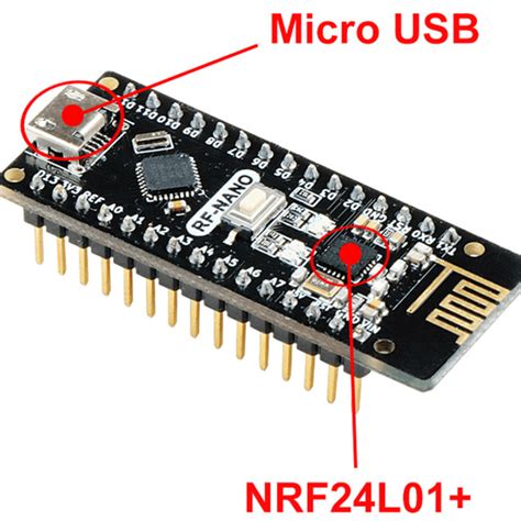 Nrf24l01 Con Arduino Nano Arduino Nano V3 0 Nrf24l01 Franken Pi