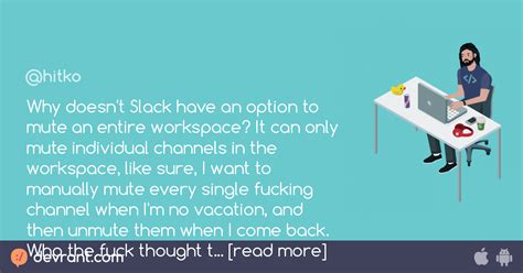 Slack Why Doesn T Slack Have An Option To Mute An Entire Workspace