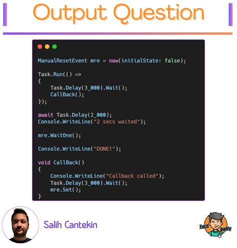 Salih Cantekin On Linkedin Techbuddy Dotnet Dotnetdevelopers