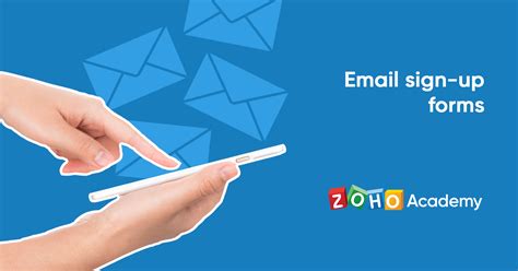 Email Signup Forms UX Tips For Better Conversion Zoho Academy