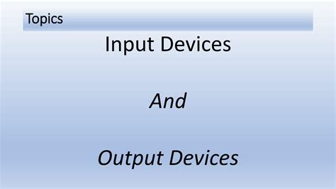 Solution Input And Output Devices Ict A Studypool