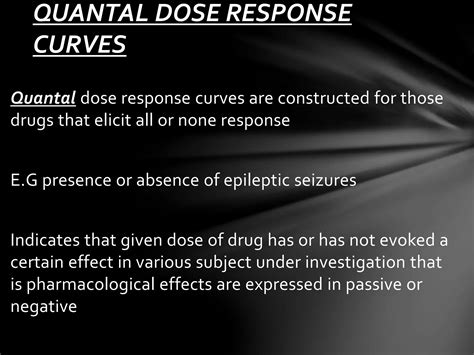 Dose Response Relationship Pptx