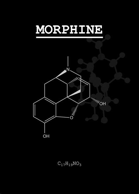 Morphine Poster Picture Metal Print Paint By Chemecool Displate