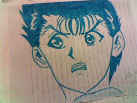 Yusuke Face By Starlocketmelody On Deviantart