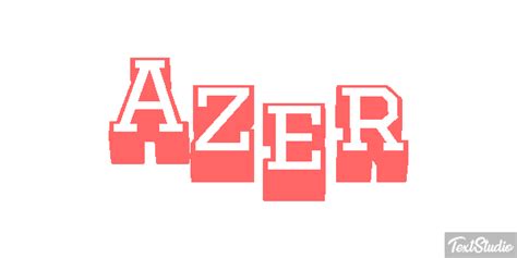 Azer Name Animated  Logo Designs