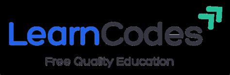 Learncodes Free Coding Learning Platform